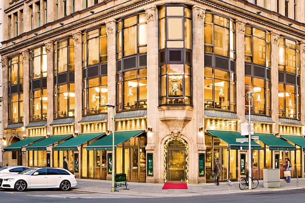 Fassbender & Rausch is een chocoladewinkel in Berlijn