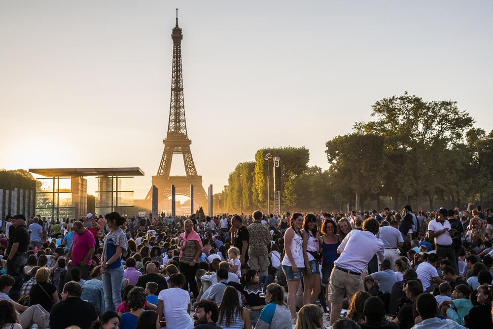 Quatorze juillet is een evenement in Parijs