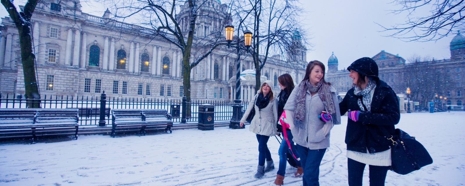 Een magische wintertrip? Die beleef je in Belfast