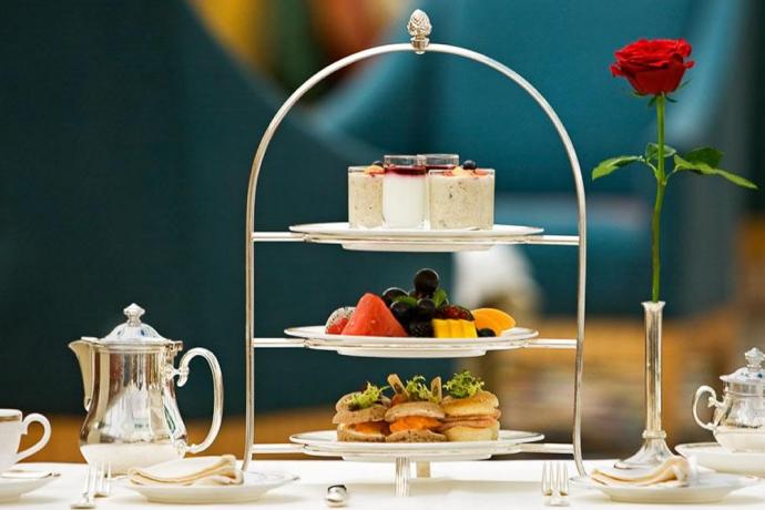 Sky tea is een koffie en lunch in Dubai