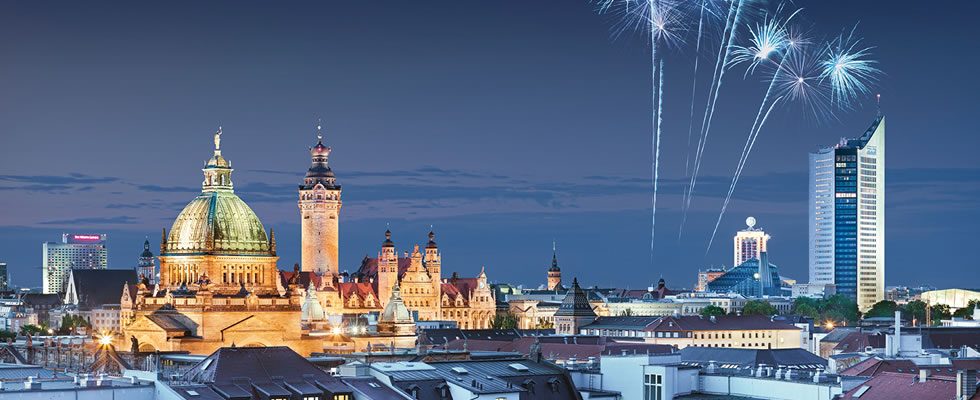 Leipzig viert 1000e verjaardag